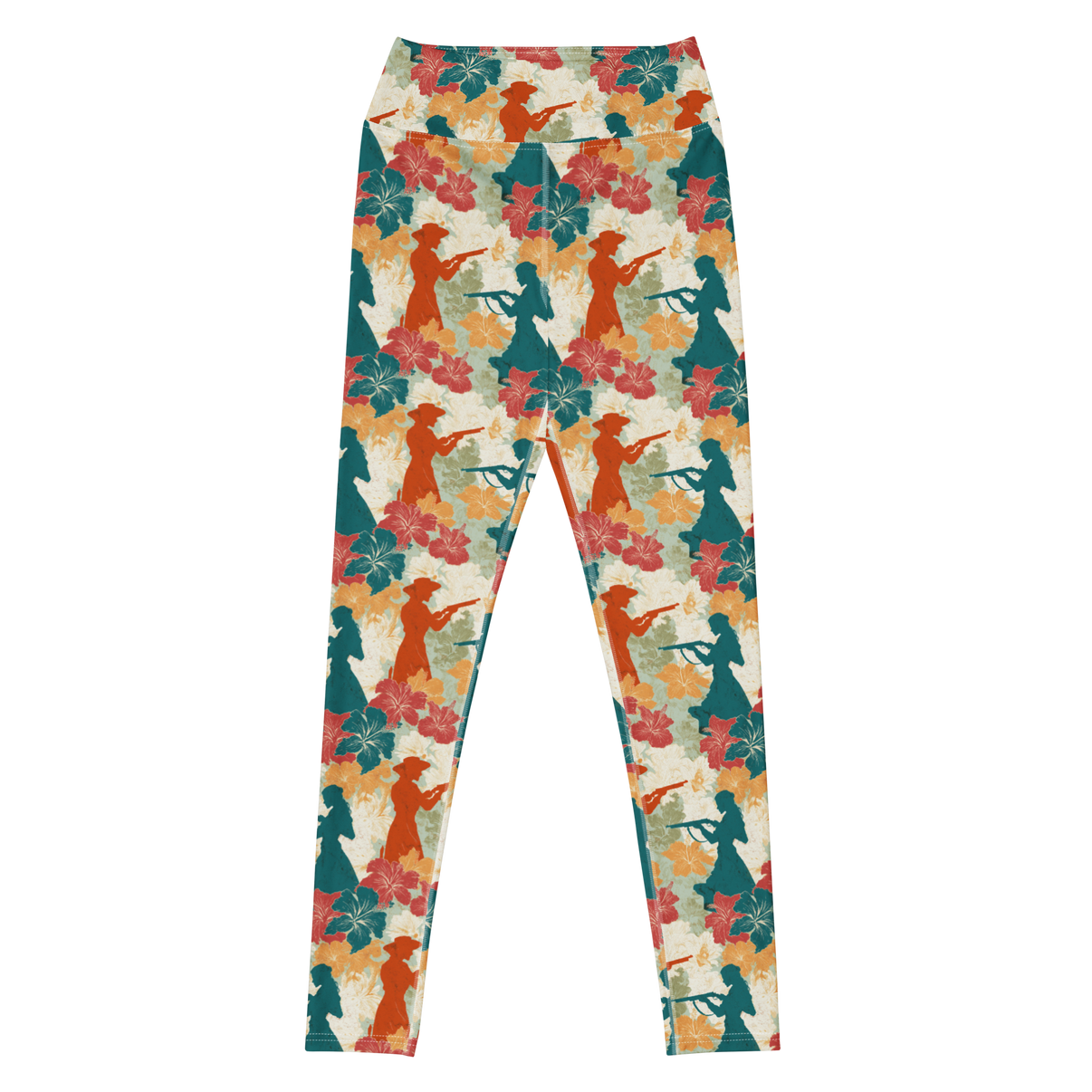 Hibiscus Draw: Gunfighter Showdown Leggings – Texas Eclipse Outfitters